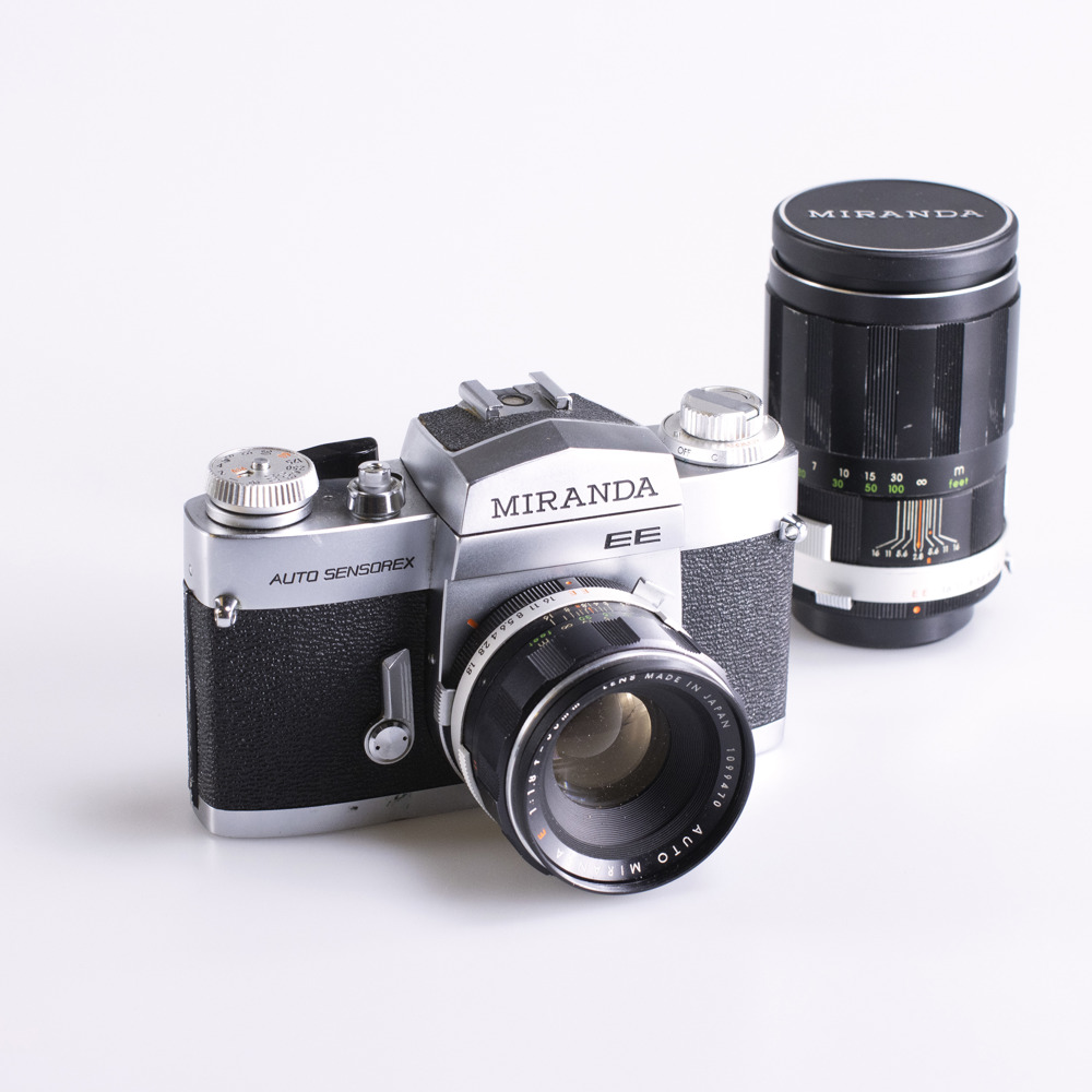 Miranda EE, systemkamera, 50 mm, 135 mm | Auktion