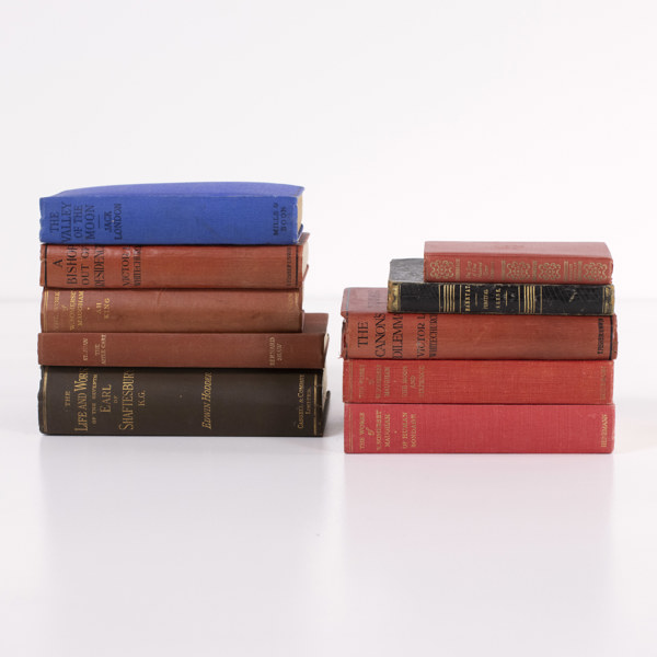 Engelska böcker, 10 st, romaner, bl a Bernard Shaw | Auktion